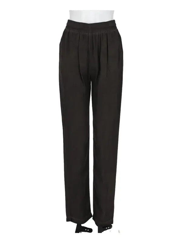 DIESEL® Fluid Viscose Relaxed Fit Pants - Gray