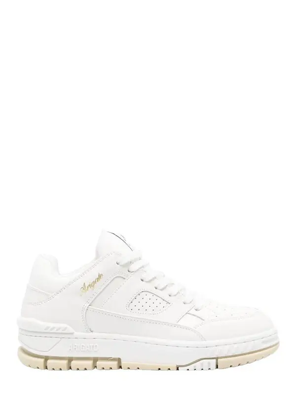 Axel Arigato Paneled Leather Sneakers - White