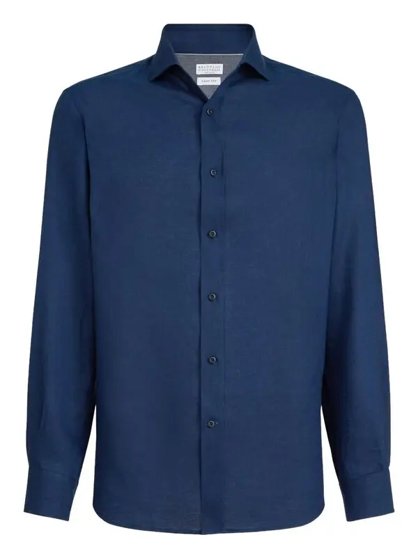 Brunello Cucinelli Linen Shirt - Multicolor