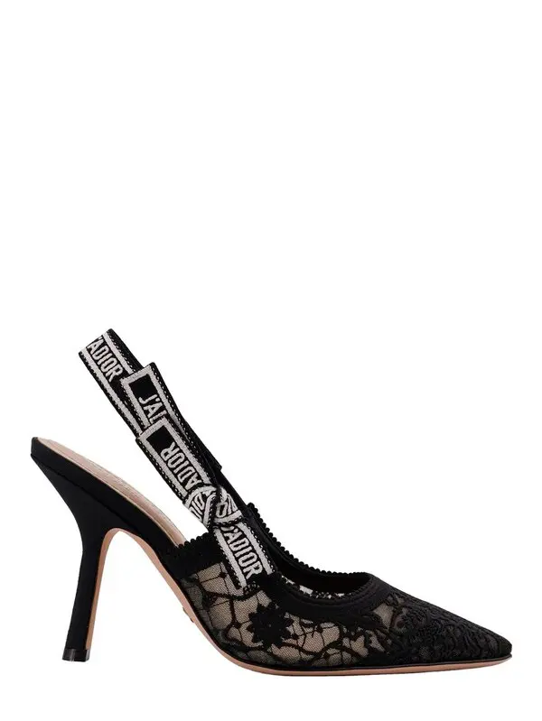 Dior J'adior Lace Slingback Pumps - Multicolor