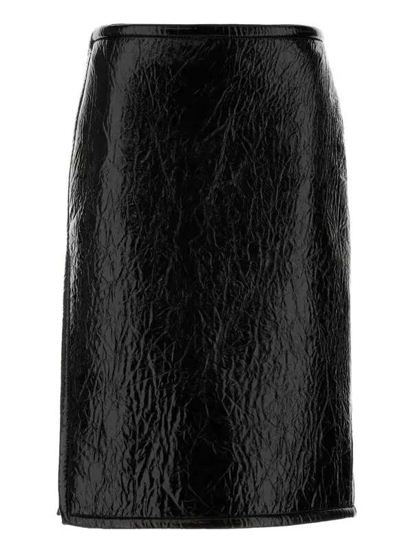 Gucci Leather Skirt - Black