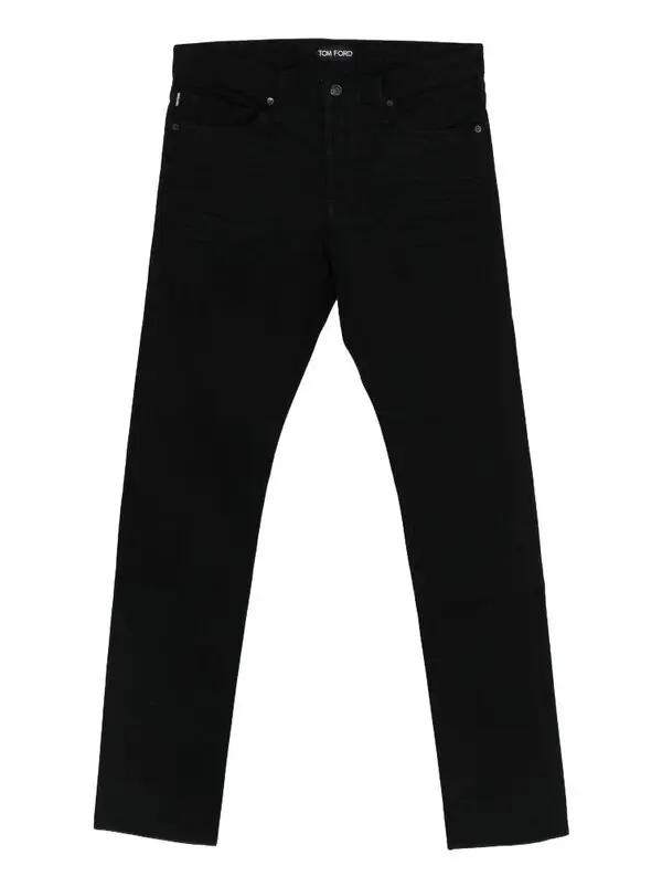 TOM FORD Straight-leg Jeans - Black