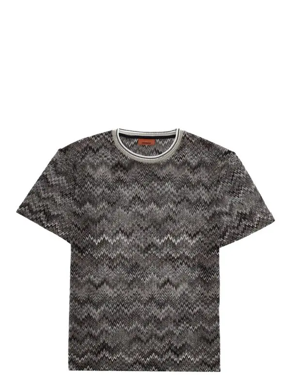 Missoni T-shirt In Cotone - Multicolor
