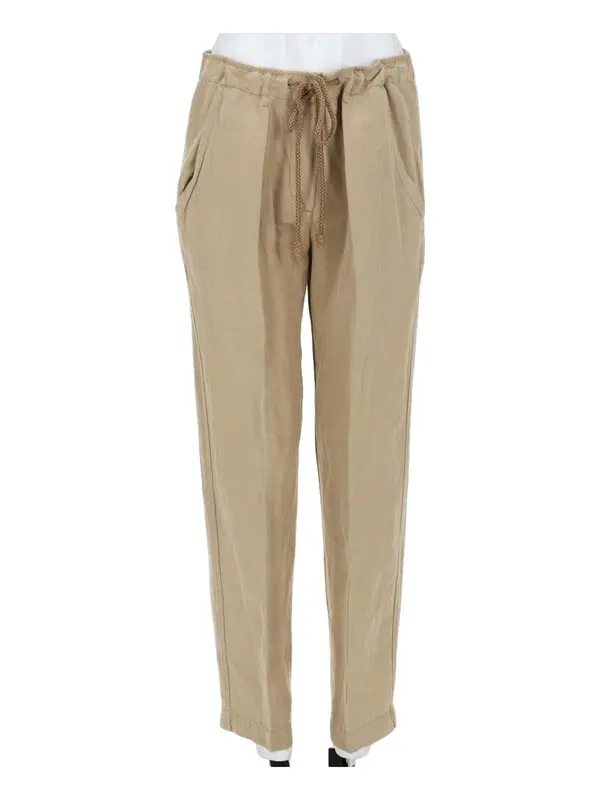 Isabel Marant Étoile Sharony" Linen & Silk Trousers - Cream