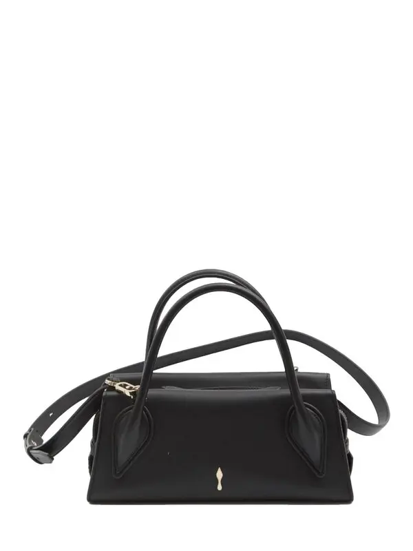 CHRISTIAN LOUBOUTIN Calfskin Handbag - Black
