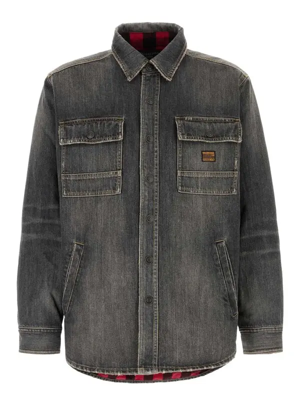 Balenciaga Denim Jacket - Blue