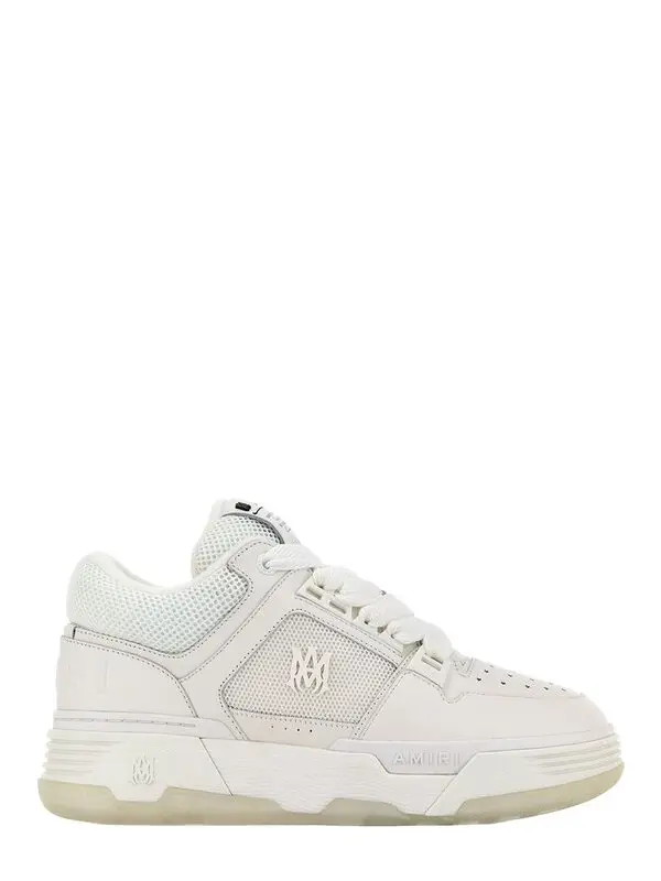 Amiri Leather Lace-up Sneakers - White