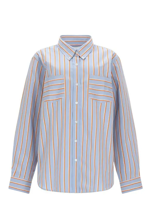 Dries Van Noten Striped Cotton Shirt - Multicolor