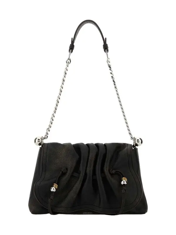 Isabel Marant Étoile Leather Shoulder Bag - Brown