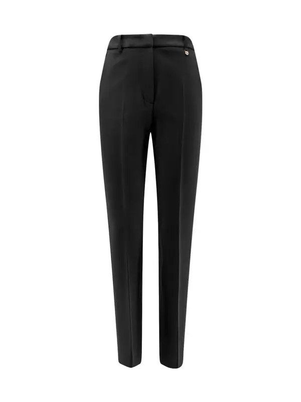 Max Mara Virgin Wool Trousers - Multicolor