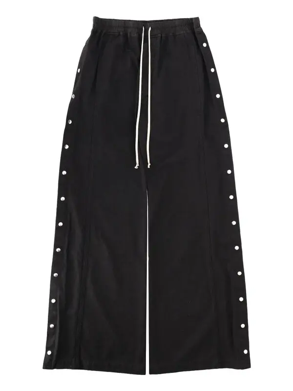 Rick Owens Wide Leg Pusher Pants - Black