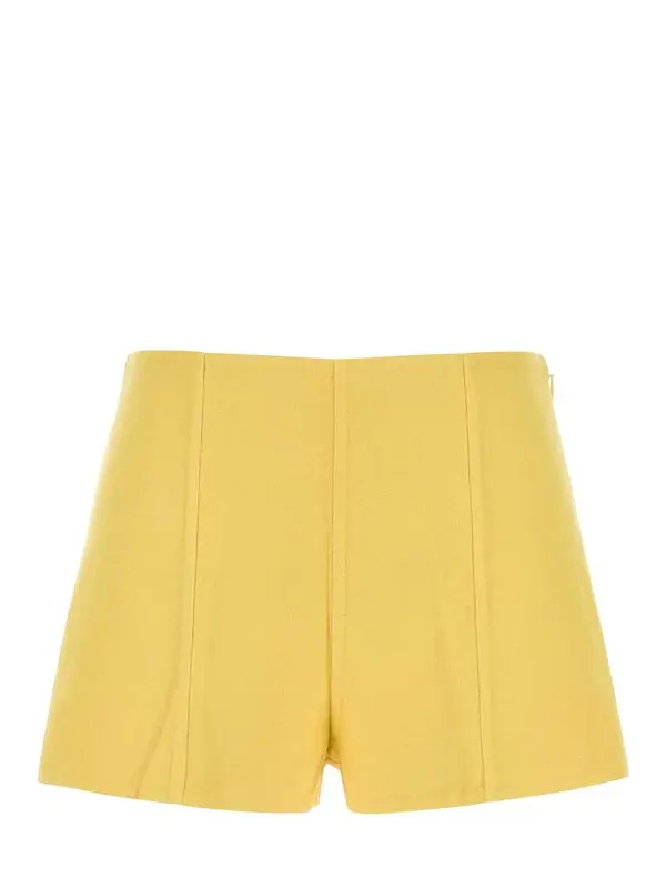Prada Cotton Shorts - Yellow