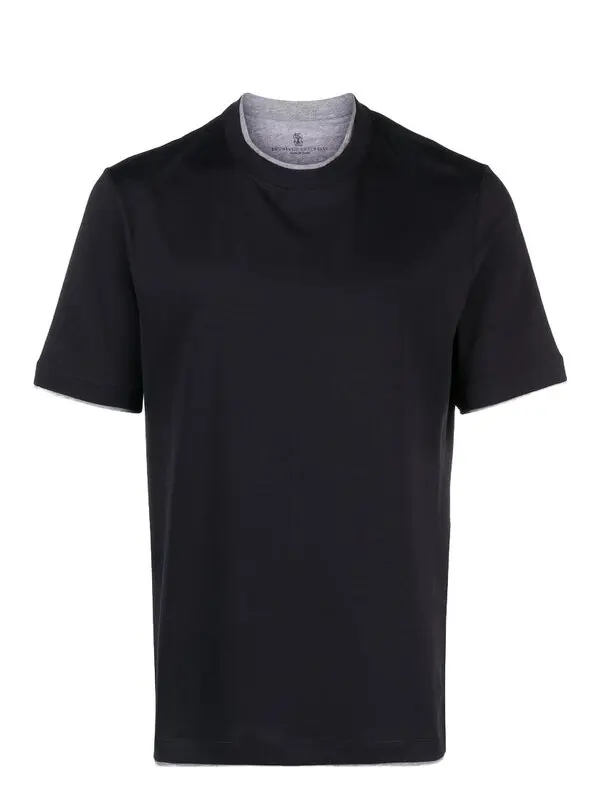 Brunello Cucinelli T-shirts & Vests T-shirts - Blue