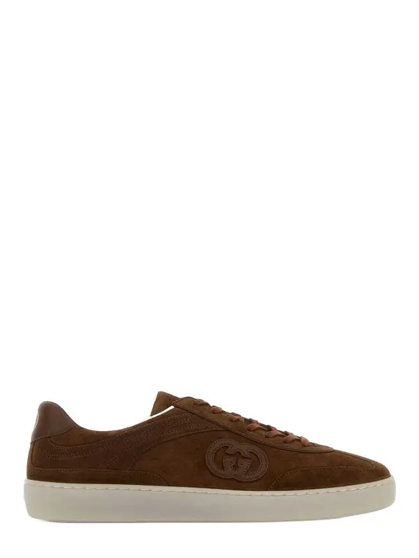 Gucci Suede G75 Sneakers - Brown