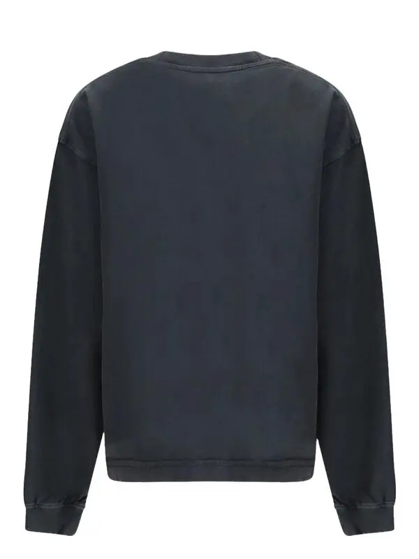 Alexander Wang Grey Logo Print Sweatshirt - Gray