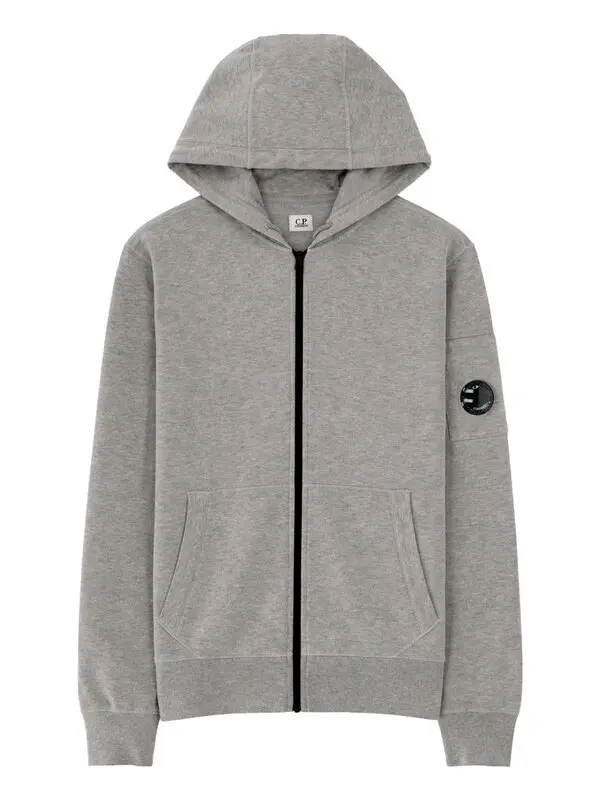 C.P. COMPANY Hooded Sweatshirt - Gray