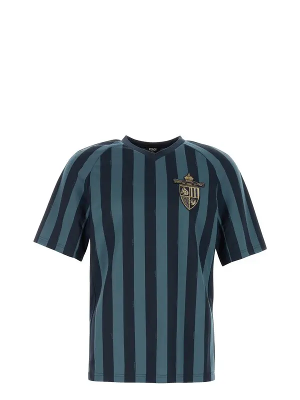 Fendi Printed Polyester T-shirt - Multicolor