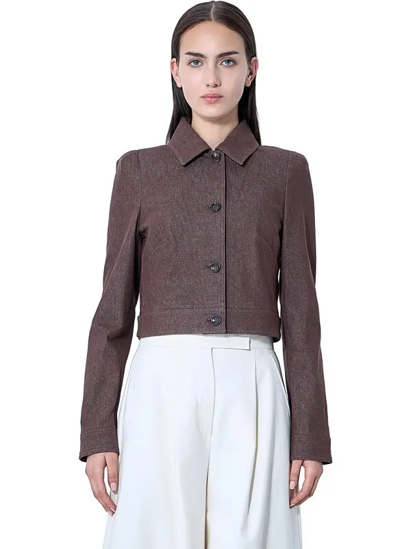Max Mara Tailored Carpa Jacket - Brown