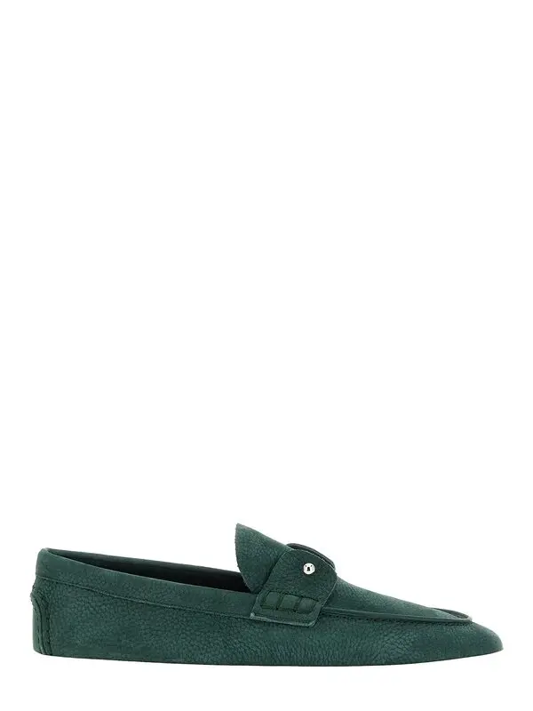 CHRISTIAN LOUBOUTIN Chambeliboat Loafers - Green