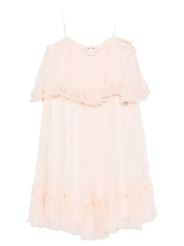 Chloé Silk Mini Dress - Multicolor