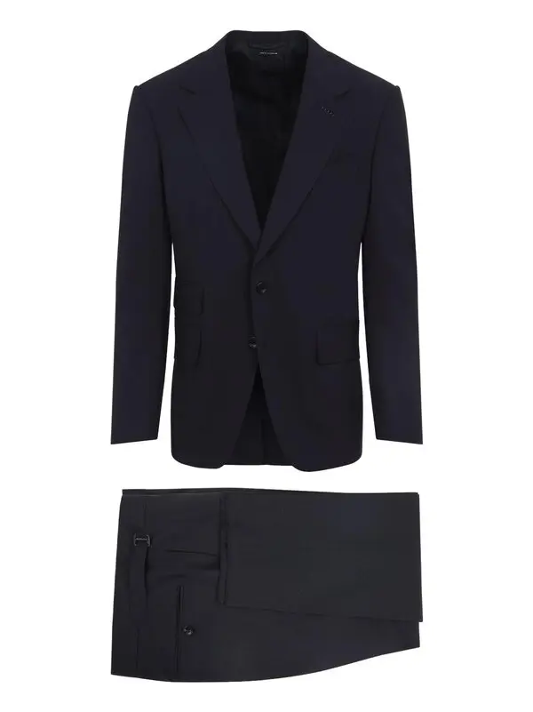 TOM FORD Wool Suit - Blue