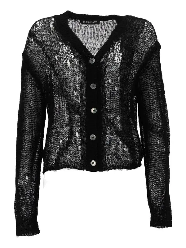 Our Legacy Academy Cardigan - Black