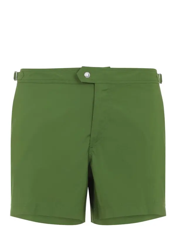 TOM FORD Polyester Swim Shorts - Green
