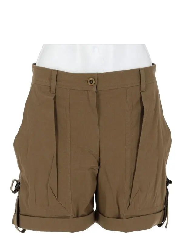 Isabel Marant Étoile Boniza Cotton Shorts - Brown