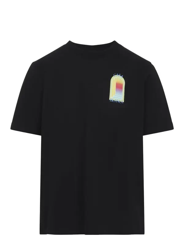 Casablanca L`arche T-shirt - Black