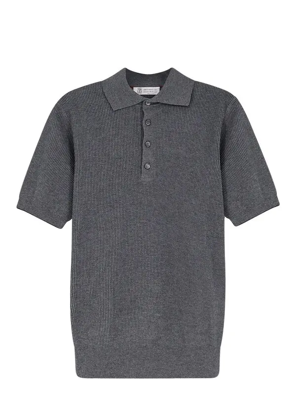 Brunello Cucinelli Cotton Polo Shirt - Multicolor