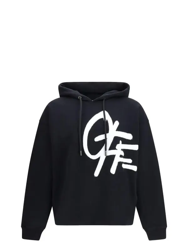 Off-White Shared Spray Hoodie - Black