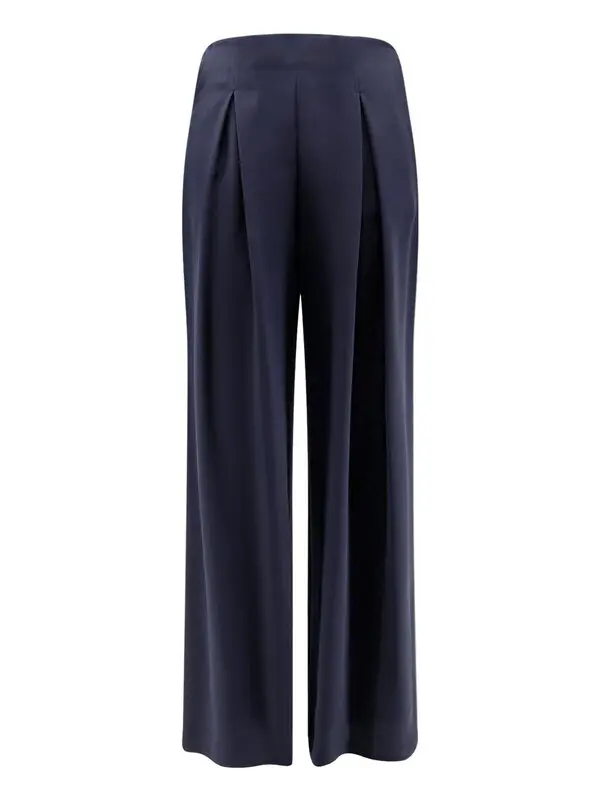 Max Mara Palude Satin Wide-leg Trousers - Multicolor