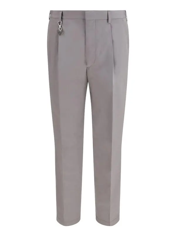Prada Steel Tailored Trousers - Multicolor