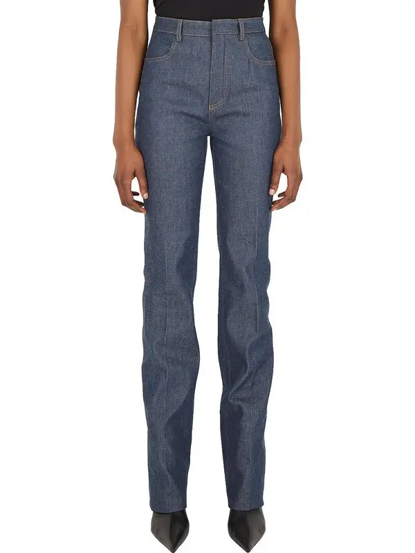 Saint Laurent Straight-leg Denim Jeans - Blue