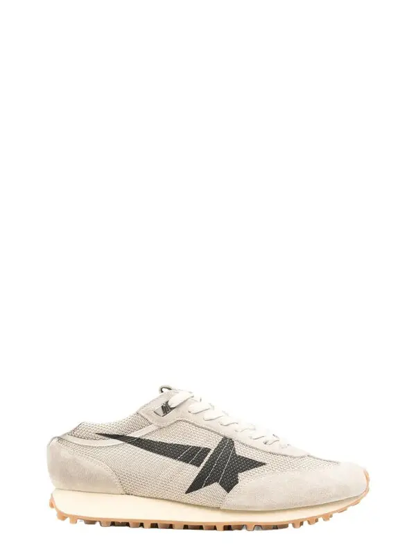GOLDEN GOOSE Running Marathon Mesh And Suede Sneakers - Multicolor