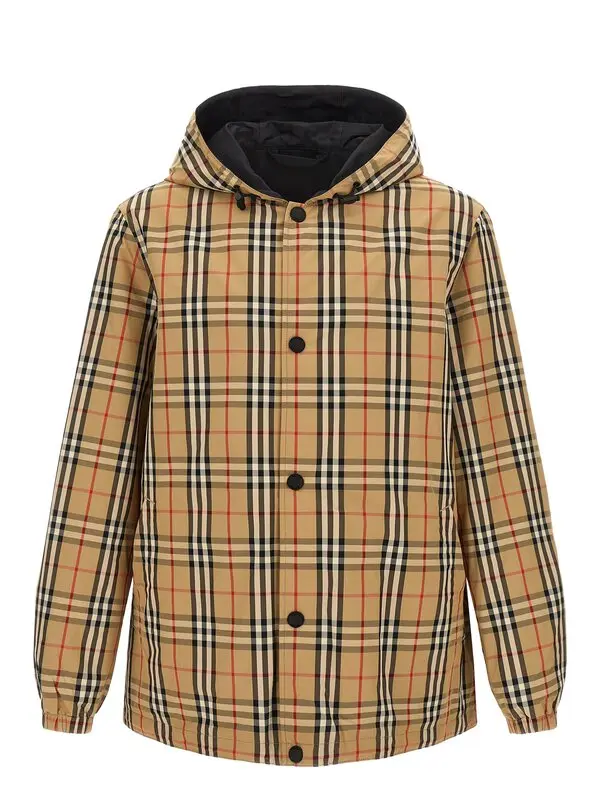 Burberry Reversible Nylon Jacket - Multicolor