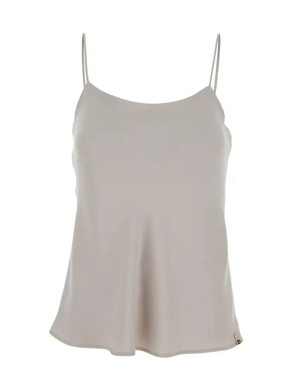 Herno U-neck Tech Fabric Top - Multicolor