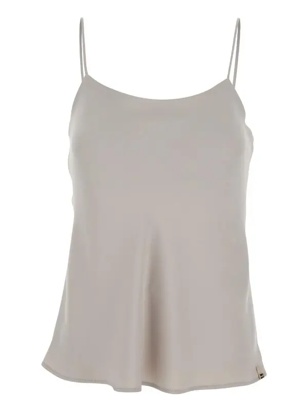 Herno U-neck Tech Fabric Top - Multicolor