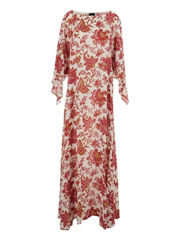 Etro Long Sleeve Maxi Dress - Multicolor