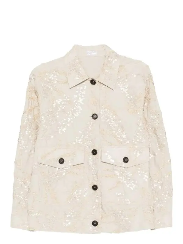 Brunello Cucinelli Sequined Jacket - Multicolor