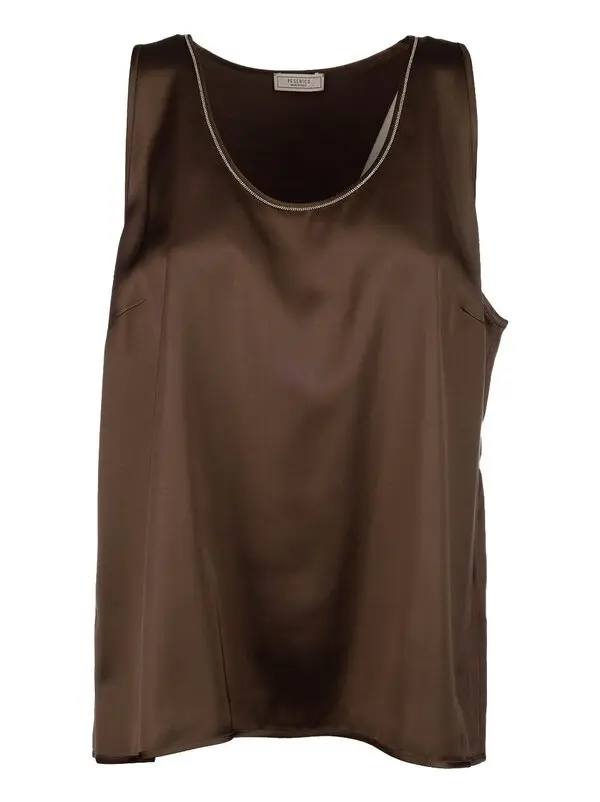 Peserico Sleeveless Top - Multicolor