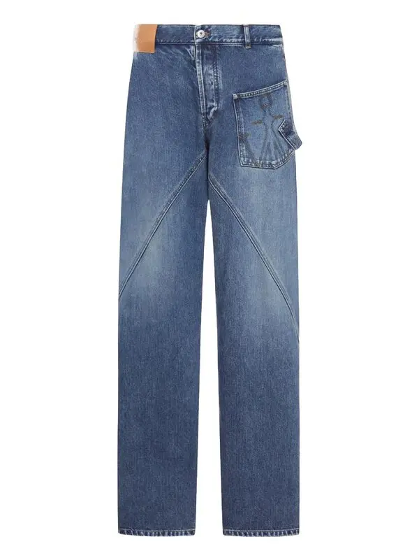 JW Anderson Wide-leg Jeans - Blue