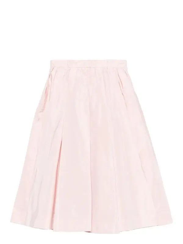 Prada Silk A-line Skirt - Pink