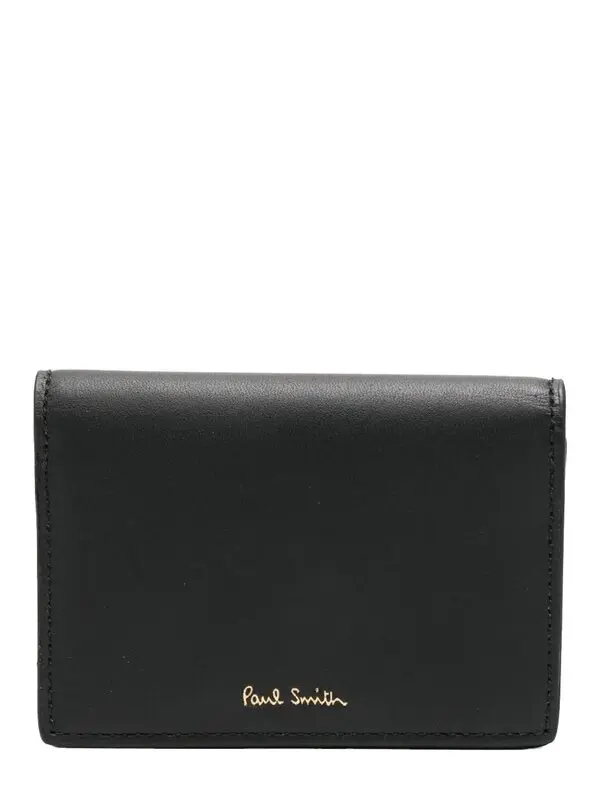 Paul Smith Leather Card Holder - Black
