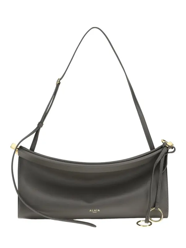 Alaïa Le Click West Medium Shoulder Bag - Black