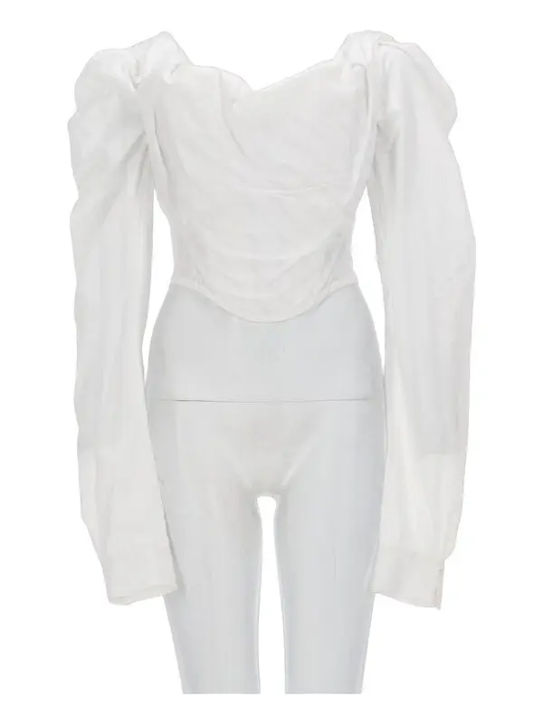 VIVIENNE WESTWOOD Corset Top - White