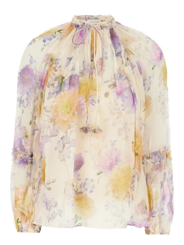 Zimmermann Floral Print Blouse - Multicolor
