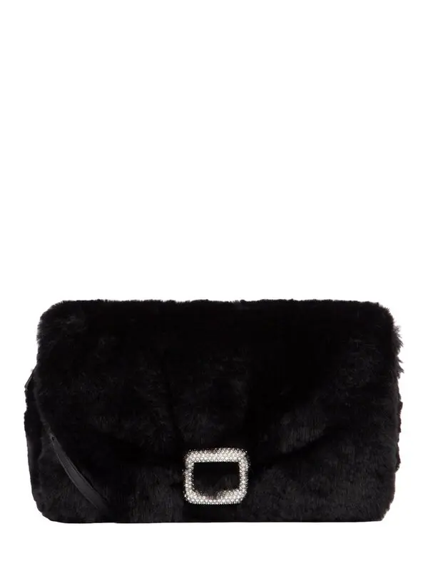 ROGER VIVIER Viv' Choc Strass Phone Holder - Multicolor