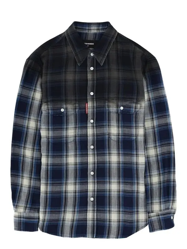 Dsquared2 Canadian Vintage Shirt - Blue