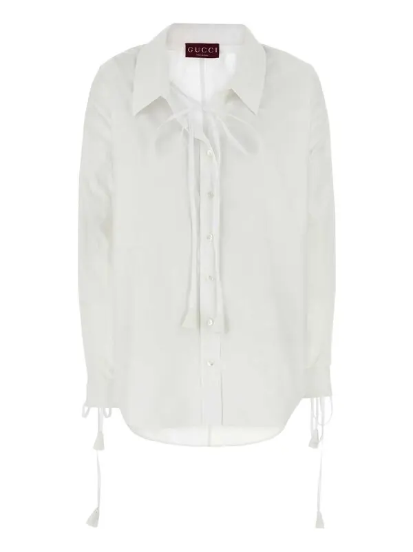 Gucci Cotton Shirt - White